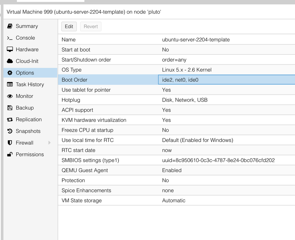 Creating A Vm Template In Proxmox