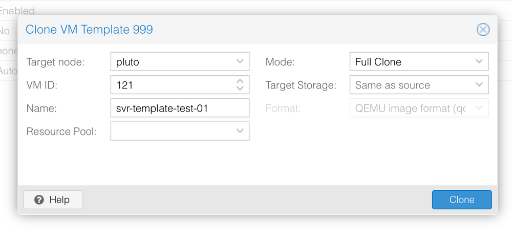 Creating A Vm Template In Proxmox