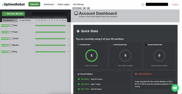 Monitoring Homelab Services with Uptime Robot Monitoring Homelab Services with Uptime Robot