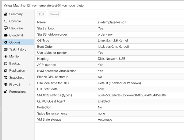 Creating a VM Template in Proxmox